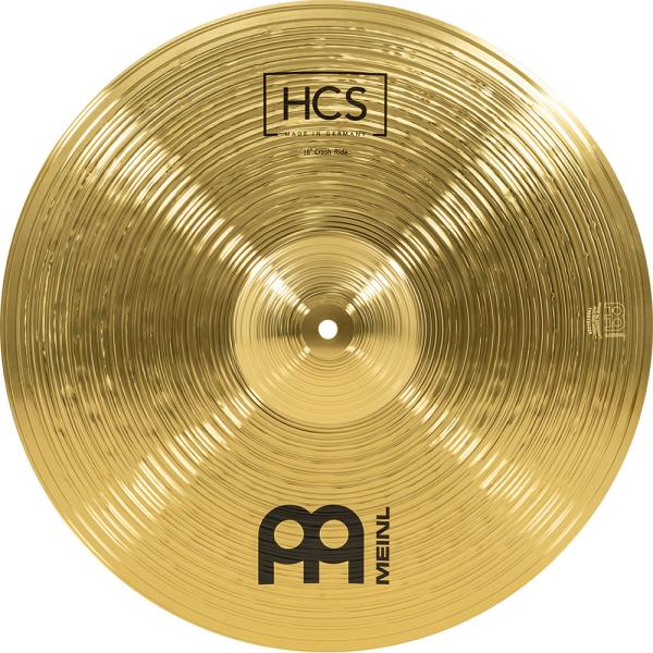 18" CRASH RIDE HCS18CRMEINL HCSシリーズはM63ブラス合金を使用し、バランスの取れた温かみのあるサウンドが特徴です。ワイドレイジング加工を施し、同時に高いコストパフォーマンスを提供します。ビギナードラマーのファ...