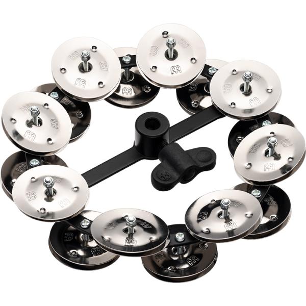 HEADLINER SERIES5” HIHAT TAMBOURINE,DUAL ROW  HTHH2BKスペシャルなアクセントに使えるハイハットタンバリンです。取り外しが簡単なウイングナットを搭載。シンバルの取り外しや付け替え不要で簡単に...