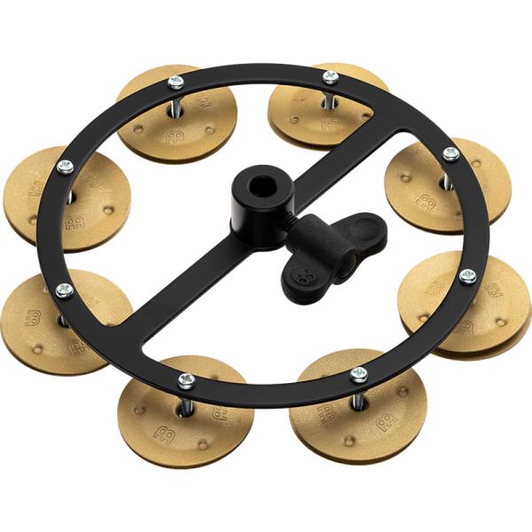 BENNY GREB ARTIST SERIESHIHAT TAMBOURINE  HTHHBGベニー・グレブの代表的なシグネチャー・シンバルのフィニッシュである、サンドブラスト加工をジングルに施してあります。ドライ・ビンテージなサウンドと...