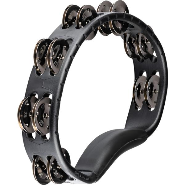 HEADLINER SERIESMOLDED ABS TAMBOURINE,DUAL ROW  HTMT1BKMEINL HeadlinerシリーズのABSタンバリンは、丈夫なABSプラスチック樹脂製で、軽量かつ握りやすくデザインされていま...