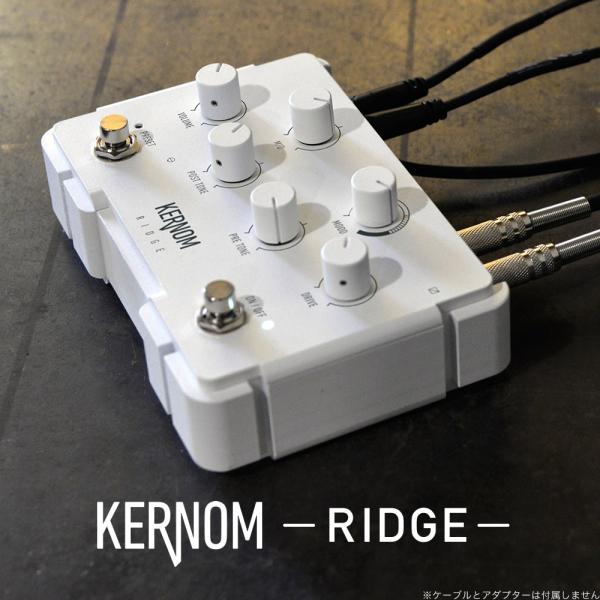 RIDGEはあらゆるシチュエーションに対応する究極のオーバードライブペダルです。モダンなアナログ・オーバードライブ・ペダルのあるべき姿を体現しています。高度な Tone EQ シェイピング、非常に直感的なコントロール、オンボード・プリセット...