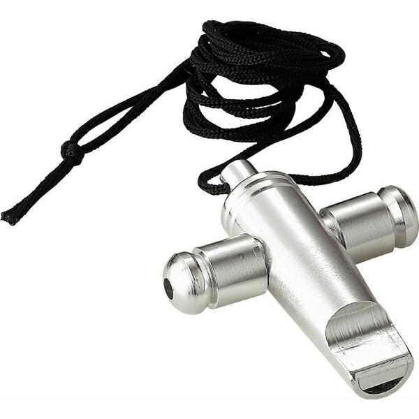 左右の穴を指で押さえることで3種類の音程を鳴らすことができる、非常にブライトな音色が特徴のサンバホイッスル。クラシックサンバのサウンドとスピリットを体現したサウンドで、頑丈なアルミ製構造は抜群の耐久性と大音量を誇ります。【仕様】・素材・アル...