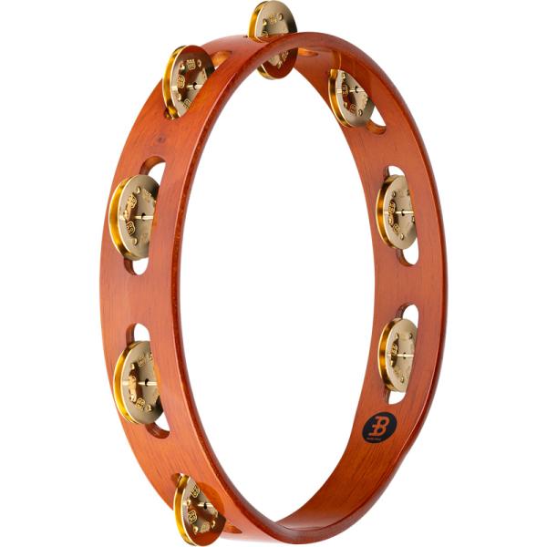 10” WOOD TAMBOURINE  TA1B-ABMEINLのウッドタンバリンは、人間工学に基づきデザインされたハンドルと軽量化されたフレームが、エネルギッシュな演奏を可能にします。また、異なる材質のジングルが頑丈なフレームにはめ込ま...