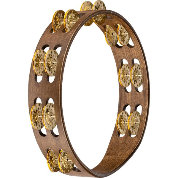 TRADITIONAL WOOD SERIES10” WOOD TAMBOURINE  TA2V-WBMEINL トラディショナルウッドシリーズは伝統的なスタイルのタンバリンです。かつて親しまれていた人気のビンテージサウンドを再現するために...