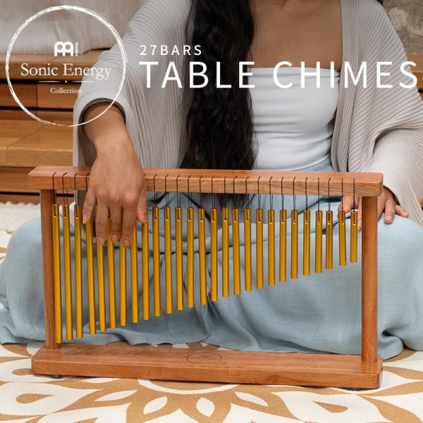 TABLE CHIMESテーブルチャイムは、美しい下降音を奏で、ハープのような響きを持ちながらも、金属的で煌びやかな音色が特徴です。テーブルや棚、床などお好みの場所に置いて、簡単にサウンドヒーリングを始められます。柔らかな音色が心を落ち着か...