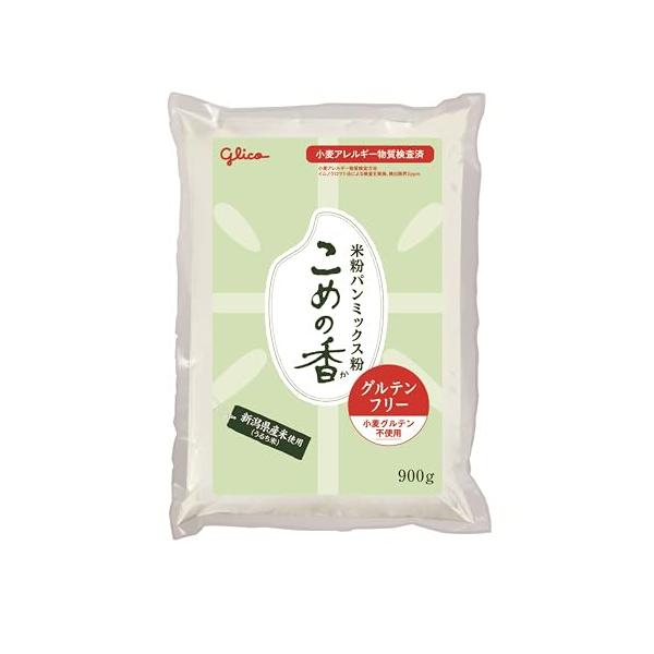 原材料:米粉(新潟県産)、もち粉(国産)/増粘剤(グァーガム)、乳化剤、酵素、(一部に大豆を含む)商品サイズ(高さx奥行x幅):20cm×15cm×15cmブラント名:こめの香メーカー名: グリコ栄養食品商品の重量: 2.86kg