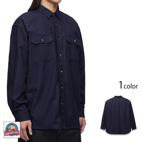 桃太郎ジーンズから「刺子CPOシャツ/SASHIKO CPO SHIRT(MXLS1039)」のご紹介です。生地の段階でインディゴ染めを施した刺子生地をボディーに採用しました。刺し子部分には先染めの黒糸を用い、着込むほどに黒糸の存在感が際立...