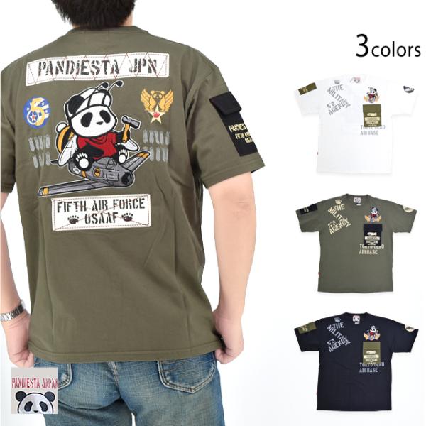 PANDIESTA JAPANより「5TH AIR FORCEツイル切替半袖Tシャツ(585850)」のご紹介です。今回は人気のミリタリーシリーズから新作が登場しました。フロント左胸にはフラップ付きのポケットが縫い付けられており、表面にはミ...