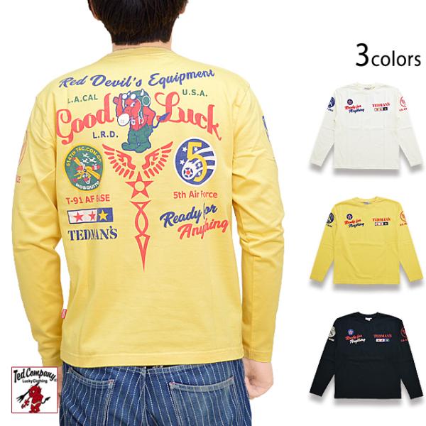 テッドマンから「5th Air ForceロングTシャツ(TDLS-349)」のご紹介です！今回は、第5空軍6147th TACTICAL CONTROL GROUPに編成された偵察飛行部隊「MOSQUIT」が登場！背中にはパイロットのテッ...