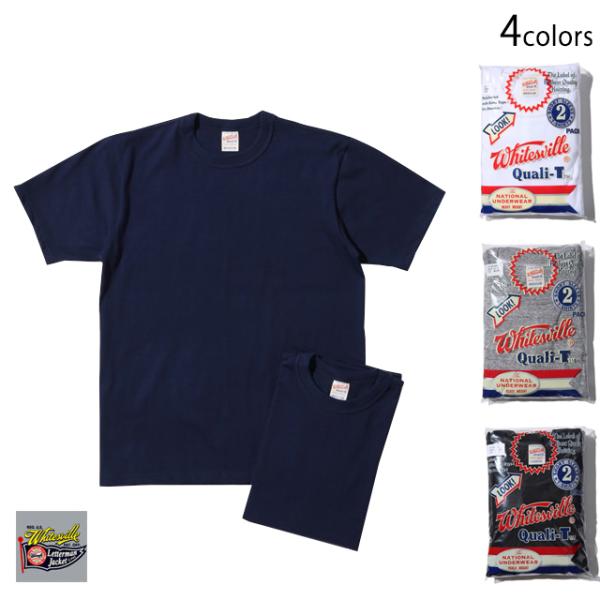 アメカジブランドWHITEVILLEから「WHITESVILLE 2-PACK半袖Tシャツ(WV73544)」のご紹介です！20番手のコーマ糸で編み立てた柔らかく肌触りの良い天竺生地の2枚組パックTシャツです。身頃は丸胴仕様で、襟には30番...