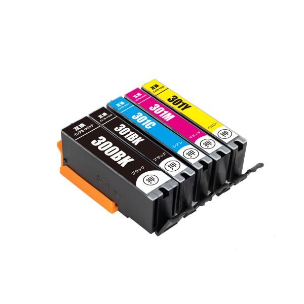 ※純正インクBCI-301+300/5MPではありません。※キャノン用　互換インク＜メーカー＞キャノン互換品＜対応純正品型番＞※こちらは純正品ではありません。BCI-301+300/5MP商品内容(互換品)BCI-300BK(ブラック) B...