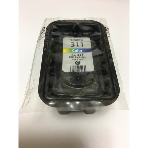 内容純正 の未使用品です。BC-311 JAN：4960999616995 3色カラー　1個※外紙箱なしのため格安価格での販売です。インクは未開封未使用品です。※アウトレット（外紙箱なし・期限不明）※こちらの商品は純正品ですので、初期不良の...