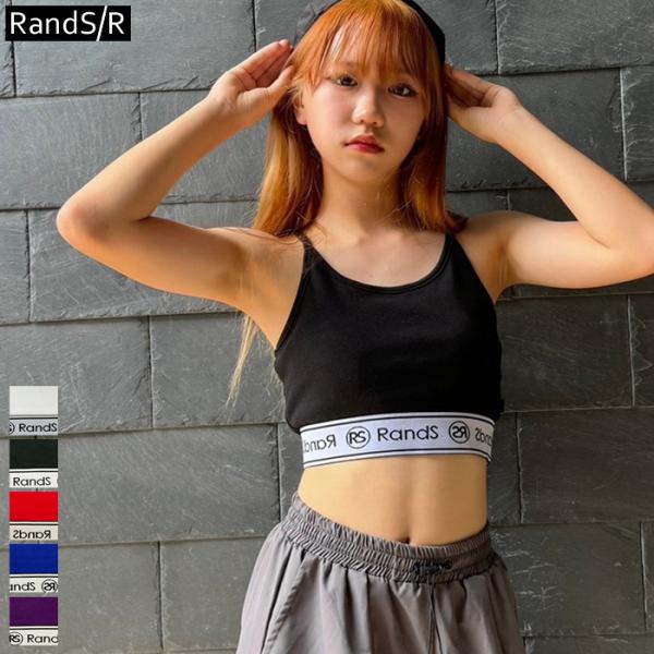 素材本体:綿100％　ゴム部分:ポリエステル100％商品説明 RandS/Rのブランドロゴゴムがオシャレなキャミソール。前身の生地が2重になっているのでひびきにくいこととショート過ぎない丈感で、1枚でも着用しやすいデザイン。ショート丈のトッ...