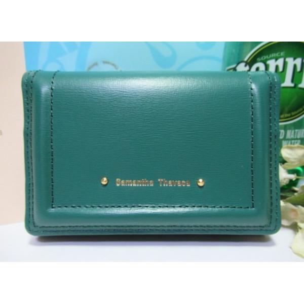 照明の反射で画像一部が白っぽく見えますがキズ・汚れではありません楽天SHOP価格25,700円新品(店頭展示品) 販売証明書・専用箱付SHOP包装＆SHOP袋 無料長財布は付きませんSamantha Thavasa サマンサタバサスマートレ...