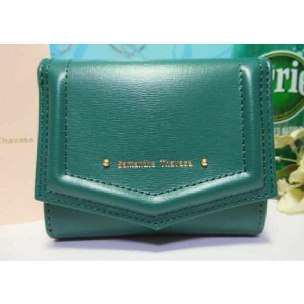 照明の反射で画像一部が白っぽく見えますが色落ちではありません楽天SHOP価格 33,000円新品(店頭展示品）販売証明書・専用箱付SHOP包装＆SHOP袋 無料長財布は付きませんSamantha Thavasa サマンサタバサスマートレザー...