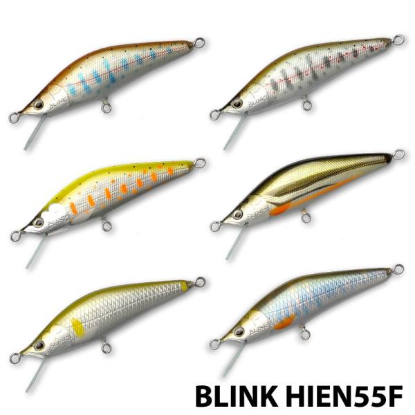 ●フックレス●材質：バルサ＋ステンレスワイヤー●コーティング：セルロースセメント●ウエイト：約2.4ｇ●サイズ：55mm●推奨フック：＃14※撮影状況により、商品の画像と実物の色味が異なって見える場合がございます。予めご了承くださいませ。B...