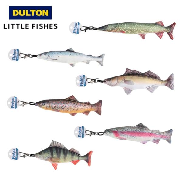 DULTON ダルトン Y-063 リトルフィッシーズ LITTLE FISHES キーホルダー 魚 中綿 Fishes キャンプ アウトドア●品番：Y-063●素材：表地：ポリエステル、中綿：ポリプロピレン●サイズ：L.210mm●タイプ...