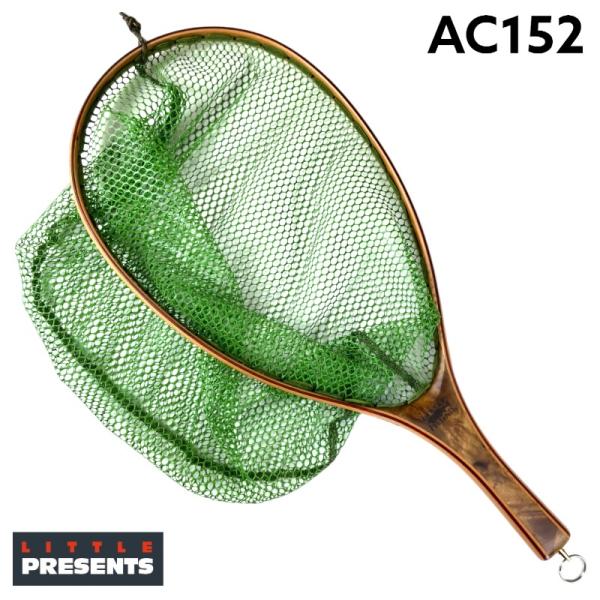 LITTLE PRESENTS リトルプレゼンツ AC-152 Rainbow Net レインボウネット ランディングネット 網 釣り アウトドア フィッシング 釣り・内径約37 cmのウッドフレームの軽量ランディングネットです。・狙いは本...