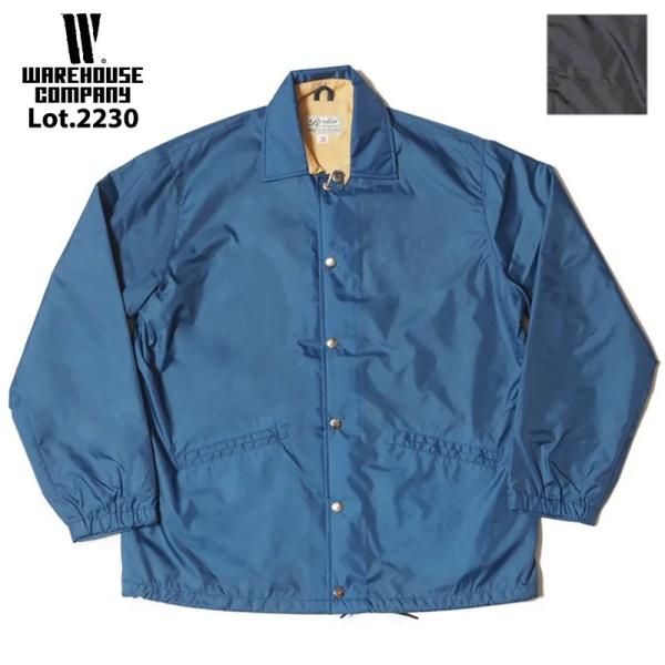 日本製 アメカジ 2025AW ブルー ブラック【Lot 2230 1970’S GUIDE AND COACH JACKET コーチジャケット】コーチナイロンジャケットの定義はアウトドアとアスレチックに別れます。アウターシェルのナイロンに...