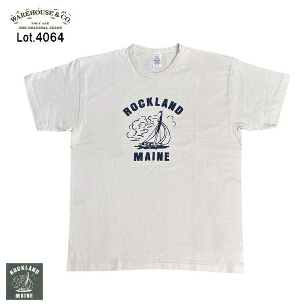セコンドハンドシリーズ　Tシャツ　丸胴ボディ ROCKLAND　】NON WASHである4601シリーズとは対照的に、中古感を徹底的に再現したセコハンシリーズのＴシャツとして生まれた4064モデルです。適度に緩んだネックライン、ボディのフェ...
