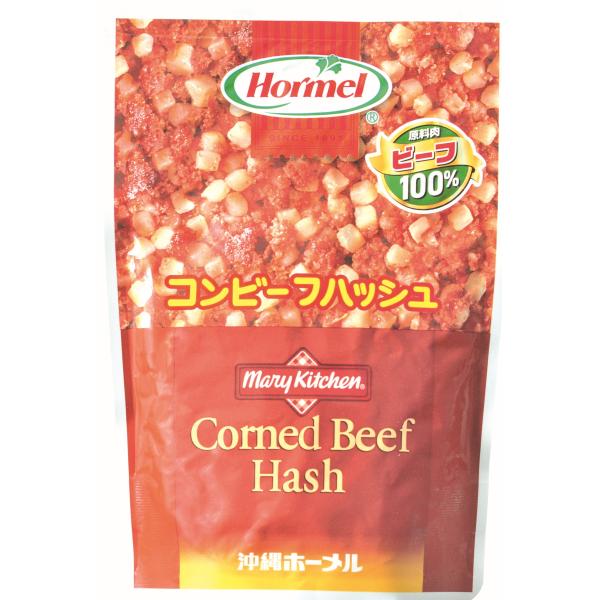 チャンプルーやコロッケ、グラタンなどのあらゆる料理に万能なコンビーフハッシュ。◆原材料名：牛肉・馬鈴しょ・食塩・香辛料・砂糖・発色剤（亜硝酸Ｎａ）◆内容量：135ｇ◆製造日からの賞味期限：製造日より365日◆メーカー／産地　など：ホーメル◆...