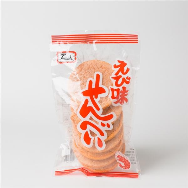 〜リクエスト有難うございます〜県内では、「脳みそせんべい」と親しまれています。■原材料名：小麦粉、澱粉、植物油、エビ、食塩、着色料（黄色4号、黄色5号）、膨張剤、甘味料（甘草）、調味料（アミノ酸等）■内容量：7枚■製造日からの賞味期限：製造...