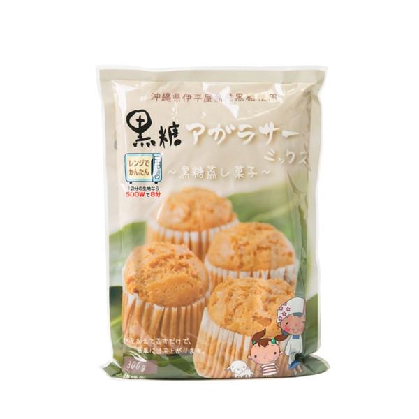 ■商品名　【沖縄製粉黒糖アガラサーミックス】■商品について　水を加えて蒸すだけで、カンタンにできます♪■原材料名　小麦粉、黒糖（沖縄県産）、膨張剤■内容量　300ｇ■賞味期限　製造日より300日■メーカー／産地　など　沖縄製粉株式会社■お届...