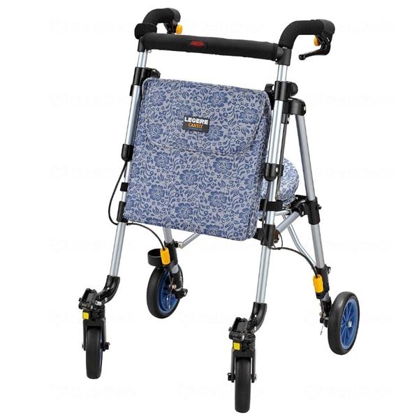 ●サイズ／　幅52×奥行52×高さ75.5〜84.5（4段階／3cm）cm　折りたたみ時：幅31×奥行35×高さ79.5cm　座面：幅31×奥行22.5cm、座面高：46cm　ハンドル内幅：35cm●車輪サイズ／前輪14.5×後輪14.5c...