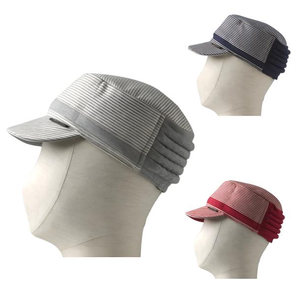 ●品名/アボネット JARI abonet +JARI キャップストライプ●サイズ/S（50〜54cm）、フリーサイズ（55〜59cm）●素材/　緩衝材：ポリエチレンビーズ（ソフト）　表地：綿100％（スムース天竺）　裏地：綿100％●お手...