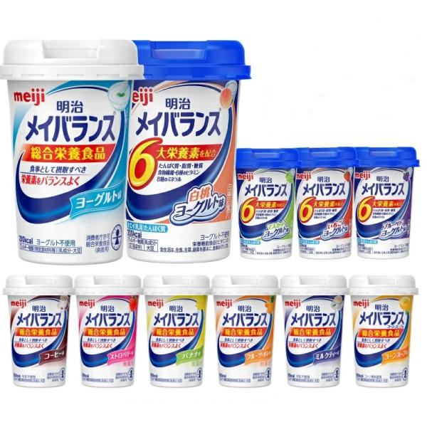 ●味/コーヒー味、 ヨーグルト味、 ストロベリー味、 バナナ味、 フルーツオレ味、 いちごヨーグルト味、 ブルーベリーヨーグルト味、  白桃ヨーグルト味●栄養素/・少量高エネルギー（1mL当たり1.6kcal）　ご飯約1杯分（精白米お茶碗1...