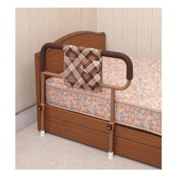 ●サイズ/幅700mm、奥行（ベースを含む）460mm、高さ（床から）710mm●重量/4kg●材質・原材料/塗装スチールパイプ●特徴/・ご家庭のベッド（木製）が簡単に療養ベッドに早変り！！・利便性、安全性、健康のためなどご好評を頂いており...