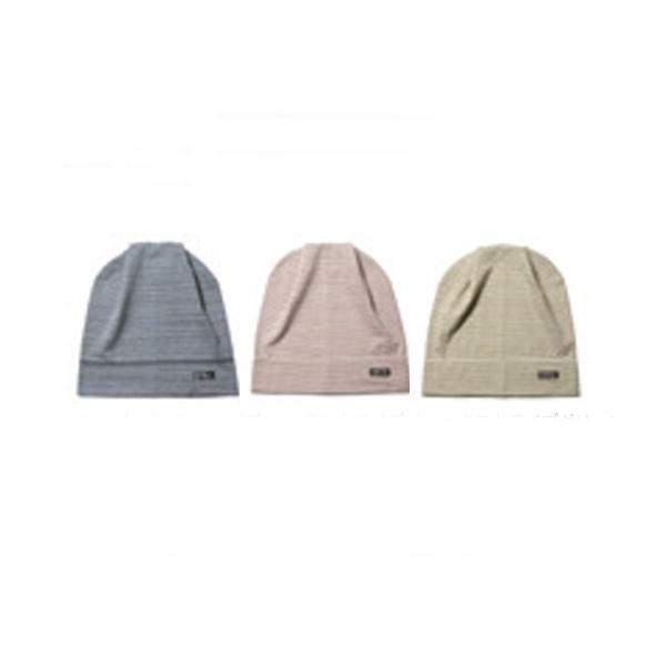 ●品名／アボネット ソフト スムースキャップ1　ストライプ●品番／2048●サイズ（頭囲）／S：50〜54cm、M：55〜59cm●重さ／約40g●材質／アイボリー・ブラウン：綿100％（オーガニックコットン）、ブラック：綿80％・レーヨン...