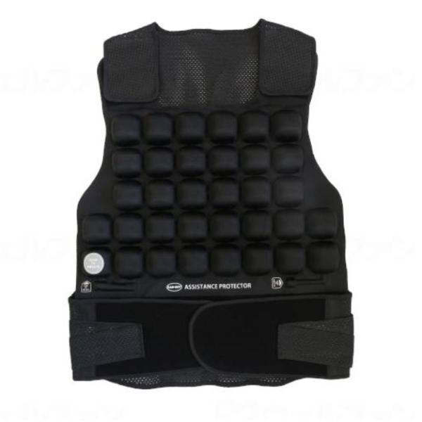 ●サイズ／フリー、前丈：51〜56cm、後丈：61〜66cm、袖幅：63〜130cm●素材／　エアクッション面：PU・エラストマー　メッシュ面・補強ベルト：ラテックス・ポリエステル　面ファスナー：ナイロン、サポートプレート：PP●手洗い可●...