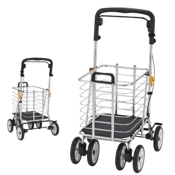 ●商品名／ノーブルワゴンM●型番／NBW-1M●サイズ／　本体：幅49×奥行52×高さ90〜96cm　折りたたみ時：幅49×奥行31×高さ94cm　カゴ：幅30.5×奥行41×高さ32.5cm   車輪：6.5インチキャスター●重量／5.2...