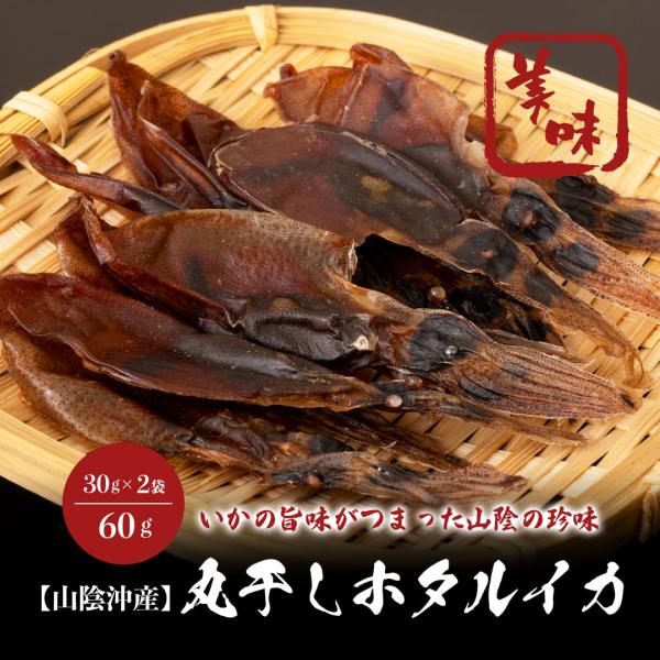 鳥取県岩美町で水揚げされた新鮮なホタルイカを丸干しにしました。内臓ごと一緒に仕上げることで、ほろ苦い旨味がクセになります。小さいながらも旨味がたっぷり♪噛めば噛むほどホタルイカの濃厚な味わいが広がり、酒の肴としても相性抜群。ライターで炙れば...
