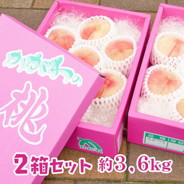 【発売日：2026年06月25日】香川の桃は殆ど市場に出回りません・・・香川は小さい県なので桃の生産量が極端に少ないのです。逆に言えば生産高が少ない分、生産者の方が一つ一つ丹精を込めて桃を生産しています。今回はその中でも中玉サイズの桃を2箱...