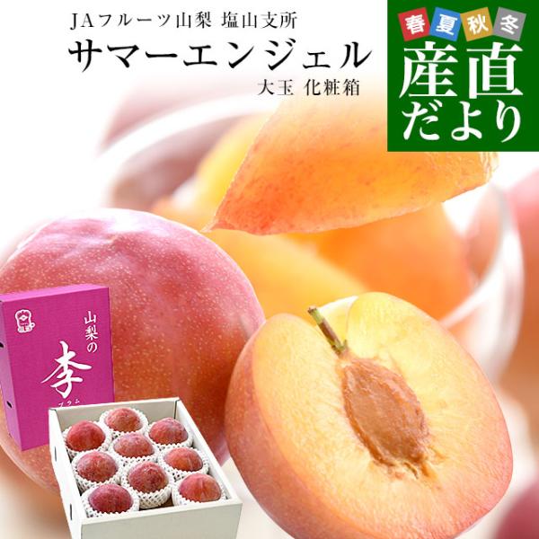 【発売日：2026年06月15日】山梨県JAフルーツ山梨塩山支所より産地直送いたします。商品名：プラム（サマーエンジェル）原産地：山梨県内容量：約1.5キロ（9玉）旬を先取り！山梨県のオリジナル品種「サマーエンジェル」。熟すとじゅわっとなめ...