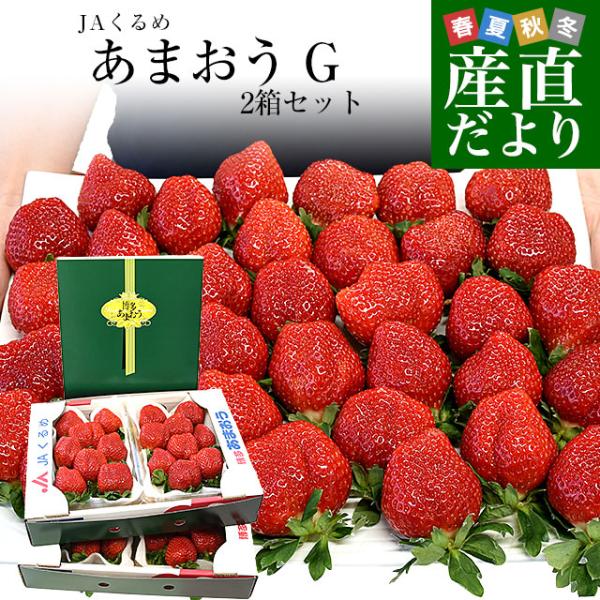 福岡県JAくるめから産地直送します。商品名：いちご（あまおう）内容量：1080g（270g×4パック）原産地：福岡県美味しい大粒のあまおうの登場です。博多あまおうG（グランデ）は、形が歪なものも含まれますが、とっても大きく、あまおうの魅力が...