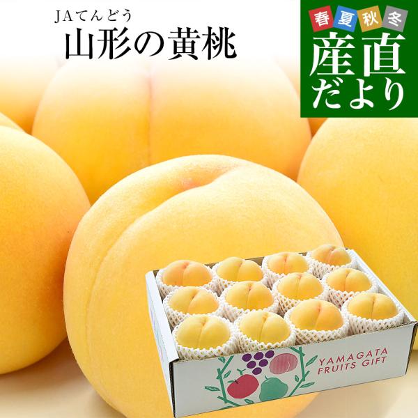 山形県JAてんどうより産地直送します。 名称：黄桃(品種：黄金桃 きららのきわみ他)産地：山形県内容量：約3キロ(8玉から12玉)黄桃は、トロピカルフルーツのような濃厚な甘さと香りが特徴です。今回お届けするのは、1玉1玉袋を被せた有袋栽培の...