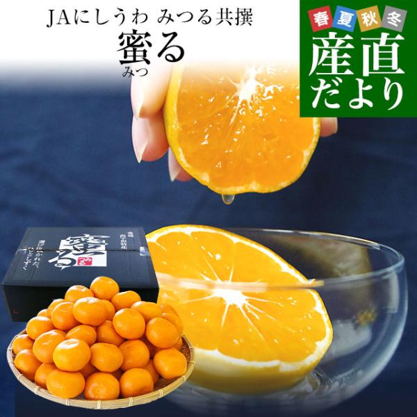 東京都大田市場より発送いたします。商品名：蜜る産地：愛媛県内容量：約4キロ（35玉から50玉前後）愛媛県JAにしうわみつる共選のプレミアムみかん「蜜る」。佐田岬半島の潮風と太陽の中で育つ、生産者の努力が詰まった極上のみかんです。厳しい基準を...