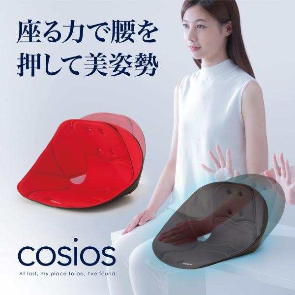 長時間座っても腰がらく！座る力で腰を押して綺麗な姿勢へ！長時間座っても腰がらく♪座るだけで自重で骨盤が立つので、骨盤の後傾を防ぎ、背筋のS字ラインをキープ、美しい姿勢をサポートします！軽量で持ち運びにも便利♪おうちだけではなく、オフィスや自...