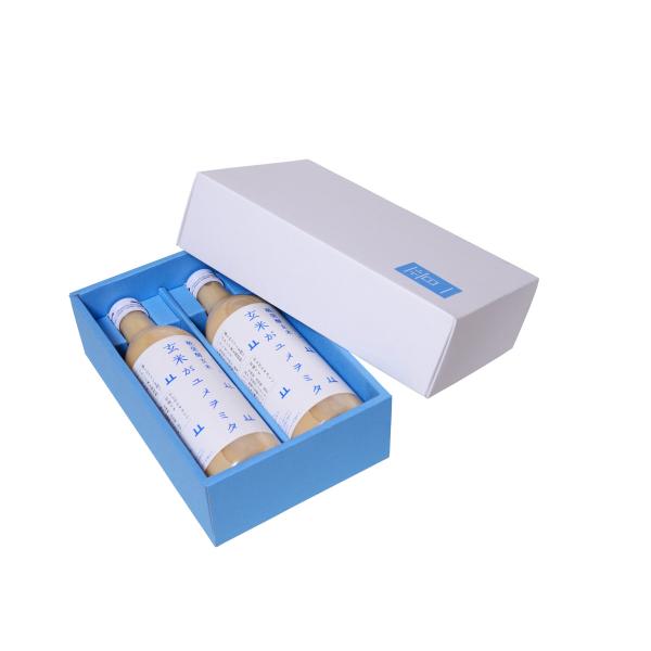 ・原材料名：玄米（石川県）、米糀・内容量：490ml×2本・保存方法：直射日光、高温多湿を避け、常温で保存・販売者：株式会社山燕庵　　　　　埼玉県川口市領家4-1-22