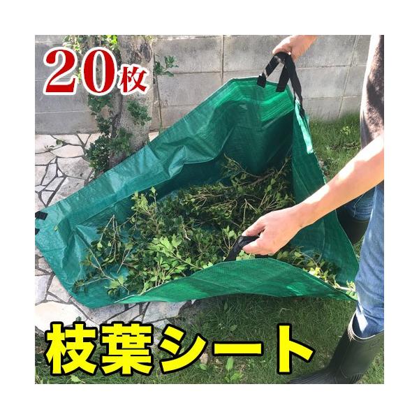 ■枝葉シート150 150cm 入数20 20入 20枚入 落葉拾い 落葉集め 落葉 枝広い 庭掃除 造園作業 農作業 便利 丈夫 枝葉シート150×150cm 入数20 ■<br><br>■商品番号：BEL1010...