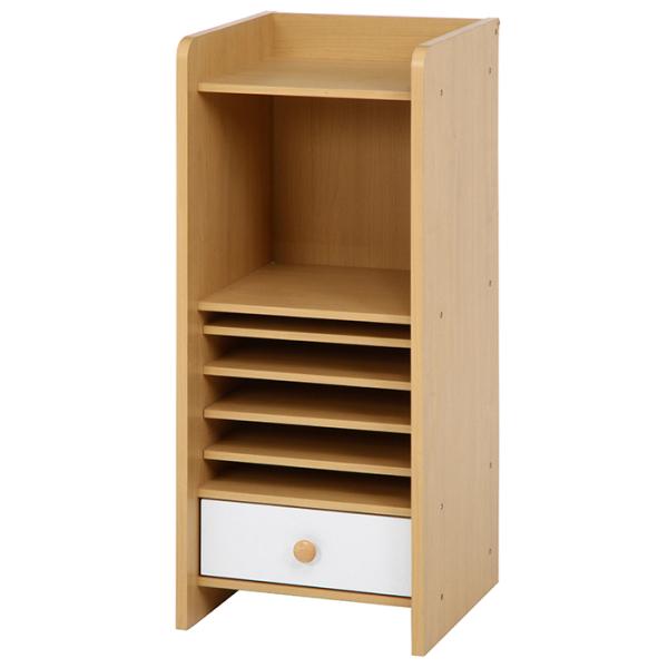 スタイリッシュな収納力、リビングを美しく彩るハイラック。▼ 本体サイズ(約)[全体]幅38×奥行34.5×高さ89cm▼ 内寸(約)[上部]内寸：幅34×奥行28.5×高さ7cm[オープン部(上)]内寸：幅34×奥行28.5×高さ32cm[...