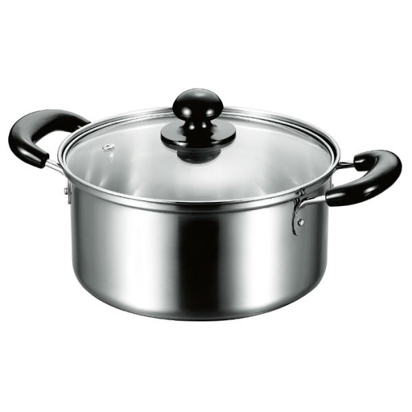 DESIGN FOR YOUR LIFE STYLE｜Clair毎日使うものだからお手入れ簡単・使いやすいキッチンウェアを。鍋の中身が見えるガラス蓋付き。内面ミラー仕上げでお手入れ簡単。ガス火やIHはもちろん、全ての熱源に対応しています。▼...