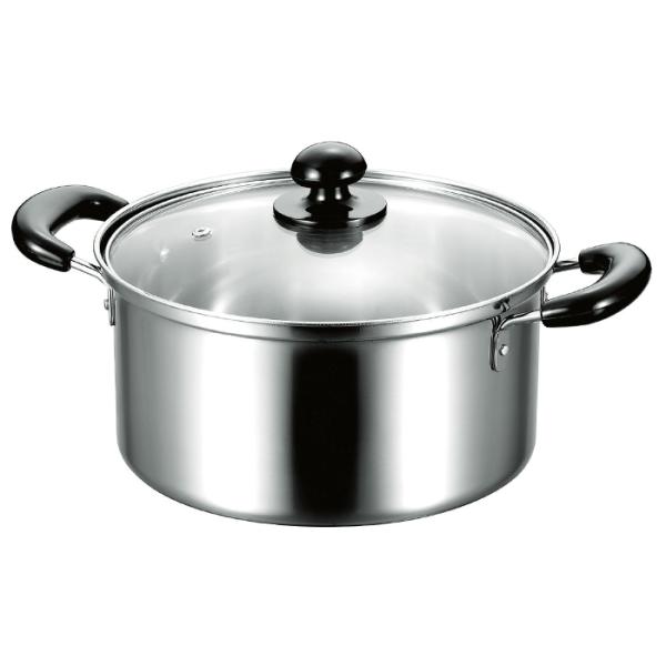 DESIGN FOR YOUR LIFE STYLE｜Clair毎日使うものだからお手入れ簡単・使いやすいキッチンウェアを。鍋の中身が見えるガラス蓋付き。内面ミラー仕上げでお手入れ簡単。ガス火やIHはもちろん、全ての熱源に対応しています。▼...