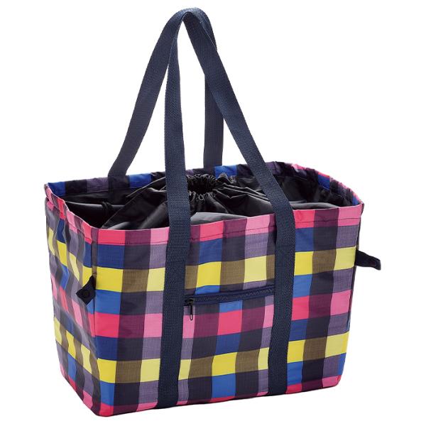 アルミ蒸着加工で保冷効果がある買い物かごバッグです。内面のメッシュポケットには保冷剤などを収納できるのでお買い物の帰りも安心。 袋詰めの煩わしさも解消できてレジ袋も使用しないのでとってもエコです。巾着のマチが長いので、 大きな買い物カゴへの...