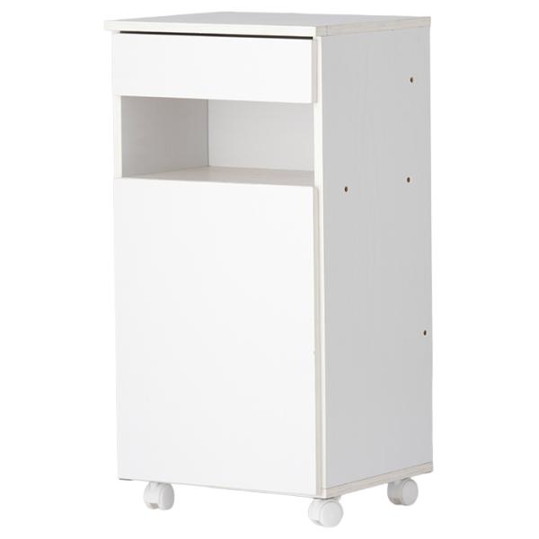 玄関やリビング、洗面所やオフィスなど様々なシーンで活躍できる収納ラック。引出収納・オープンスペース・扉収納と一台で様々な使い方ができます。背面にはコード穴もついているので、Wi-Fiやルーターなどの配線コードもきれいに収納でき、電話台やFA...