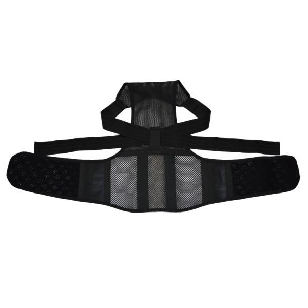 背すじから腰までの姿勢を正す【素材】ポリエステル、ナイロン、ポリウレタン、レーヨン、天然ゴム背すじ骨盤・補正ベルト 1枚