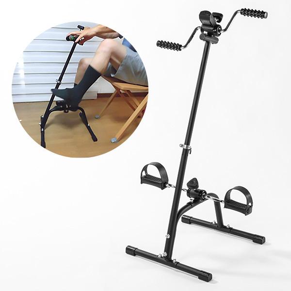 アルファ工業 自転車こぎ機 ペダル＆手回し K-20Mは、テレビやビデオを見ながら気軽に運動できる自転車こぎ機です。使い方は簡単。お持ちのイスなどに座ってハンドルを掴み、ペダルに足を置いてそれぞれ回すだけです。関連キーワード：健康グッズ 健...